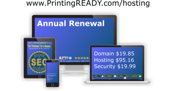 Annual Renewal of services