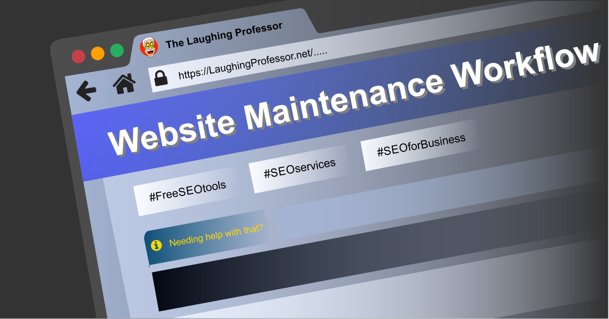 Website Maintenance Workflow
